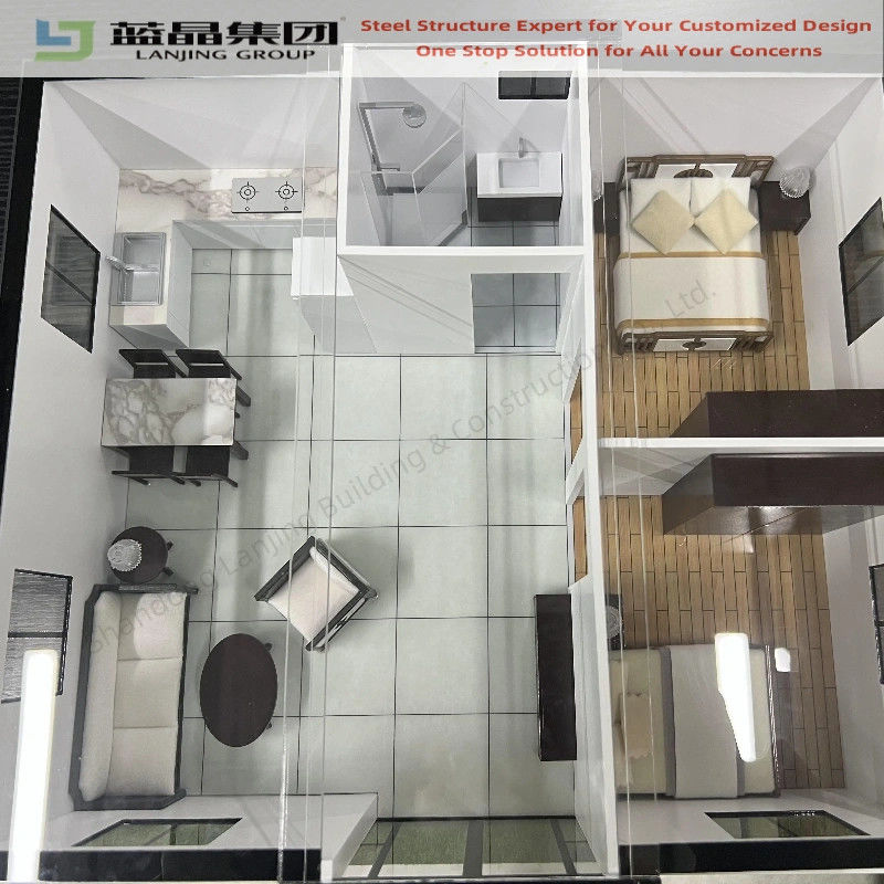 Modern New Type Prefab Double Wing Expandable Container House