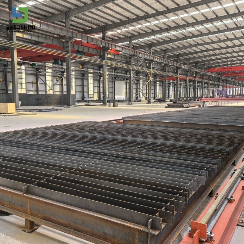 Prefabricated Green Customized Structural Steel Frame Structure ...