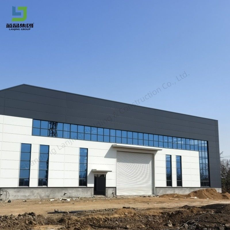 Modern Steel Building Factory Light Industrial Steel Structure Building ...