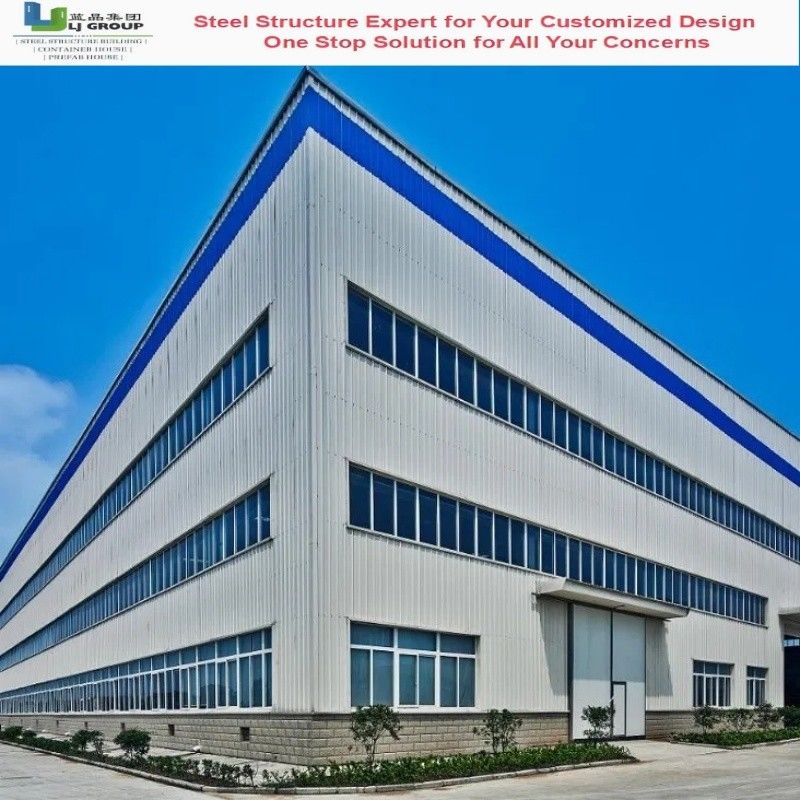 Steel Truss Main Frame Galvanized Portal Frame Industrial Prefab ...