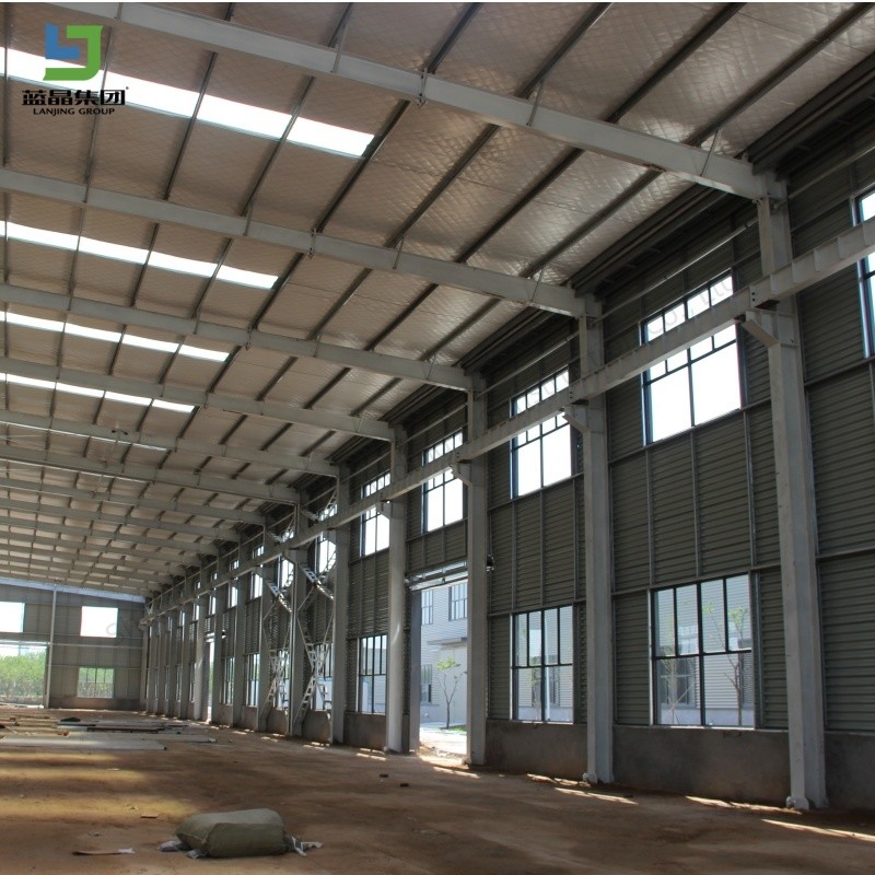 Custom Color Metal Prefab Workshop Industrial Large Metal Sheds Workshops